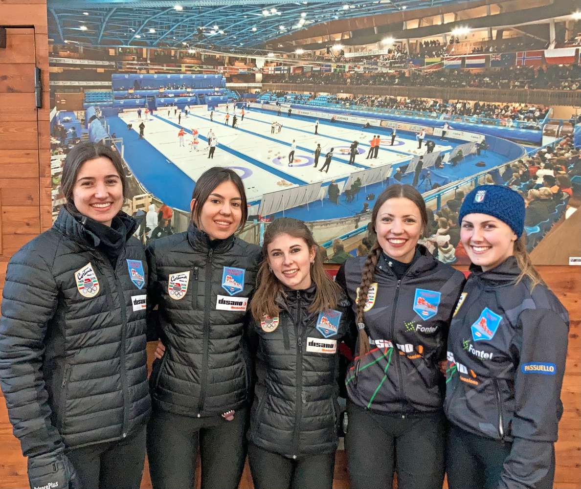 El curling no slezìa ladin - La Usc di Ladins - Plata dla Union ...