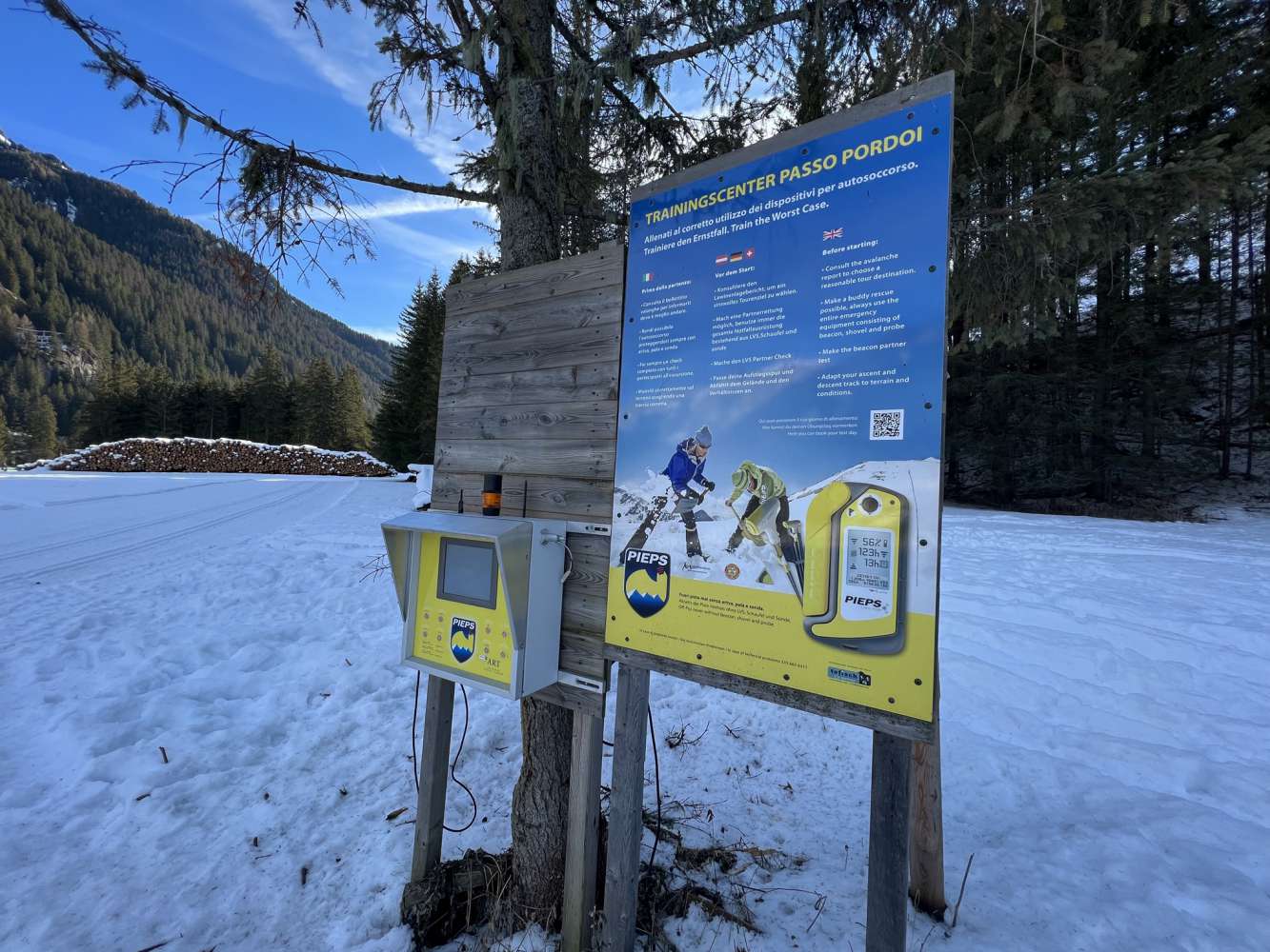 Sa mont più segures con ARTVA, pèla e sonda - La Usc di Ladins - Plata ...