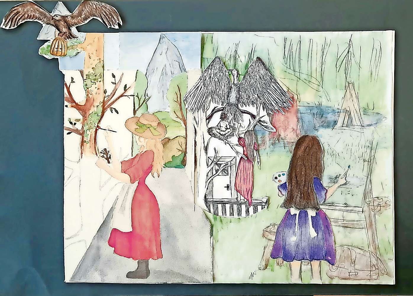 Lejendes de ra Dolomites a scora - La Usc di Ladins - Plata dla Union ...