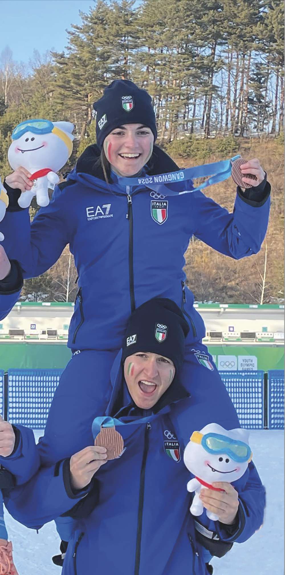 Fra y sor vënc l bront olimpich - La Usc di Ladins - Plata dla Union ...