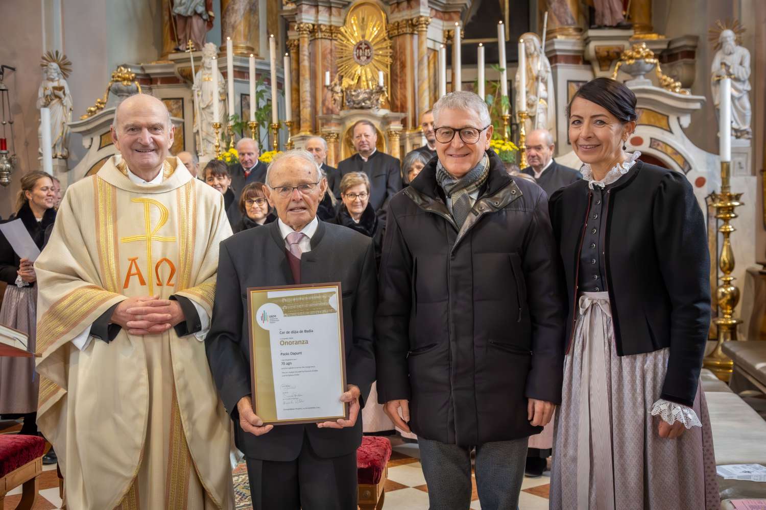 Festa de Santa Zezilia cun onoranzes rares y raiëntes - La Usc di ...